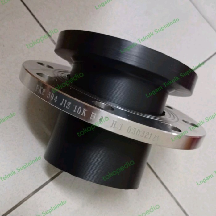 Jual Ori Stub End Hdpe Flange Stainless 5 Inch Jis 10K - Stub End ...