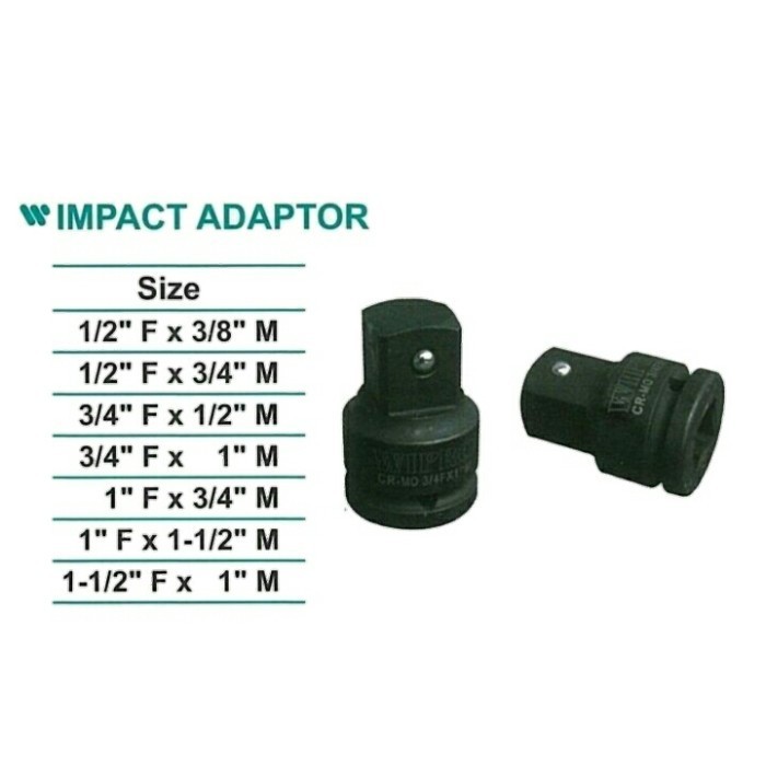 Jual MANTAPP impact adaptor wipro 1"F x 3/4"M Original | Shopee Indonesia