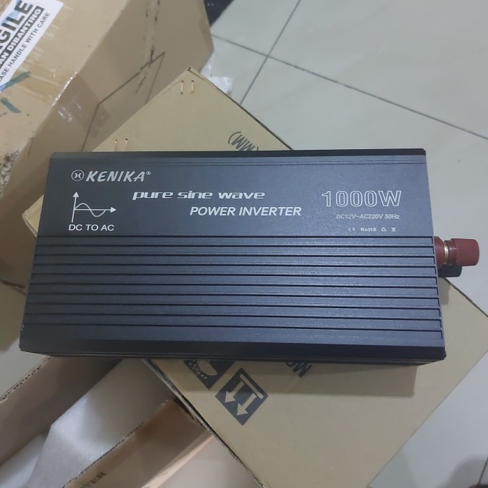 Jual Ready Kenika Power Inverter Pure Sine Wave 1000W 12V Psw 1000-12 ...