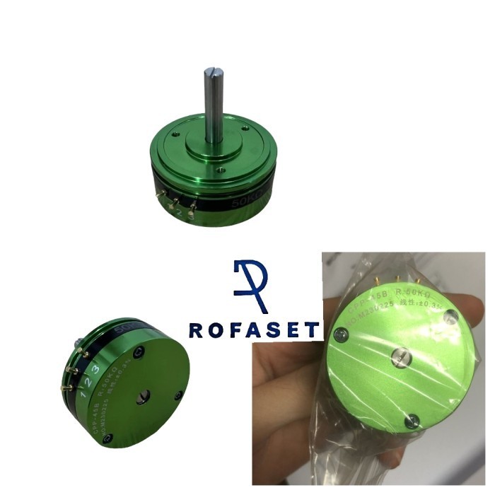 Jual Ready Potensio Multi Turn Diameter 45Mm As Shaft 6Mm Cpp 45B 50K ...