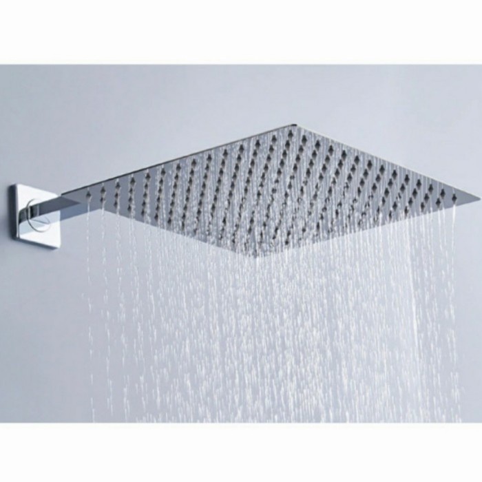 Jual [Baru] Wall Shower Tanam Model Toto 12 Inch/Head Shower Lebar ...