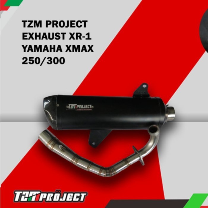 Jual [Original] Knalpot Tzm Project Xr-1 Series For Yamaha Xmax 250/300 ...