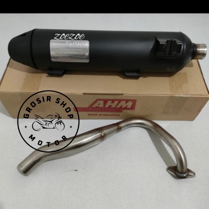 Jual [Original] Knalpot Ahm Standar Racing Pcx 150 Pcx150 New Ahm ...