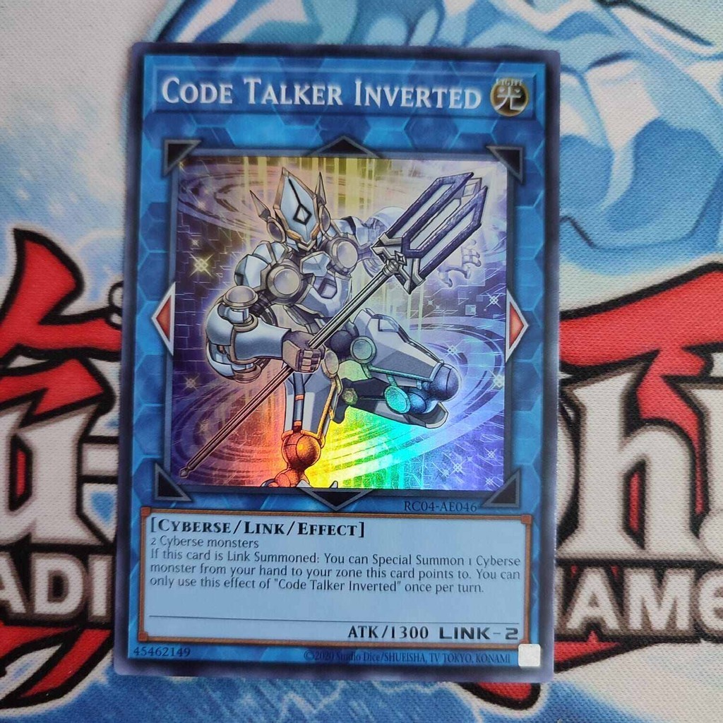 Jual yugioh AE code talker inverted RC04-AE046 SR original | Shopee ...
