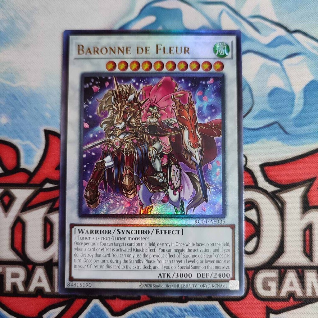 Jual yugioh AE baronne de fleur RC04-AE035 UL original | Shopee Indonesia