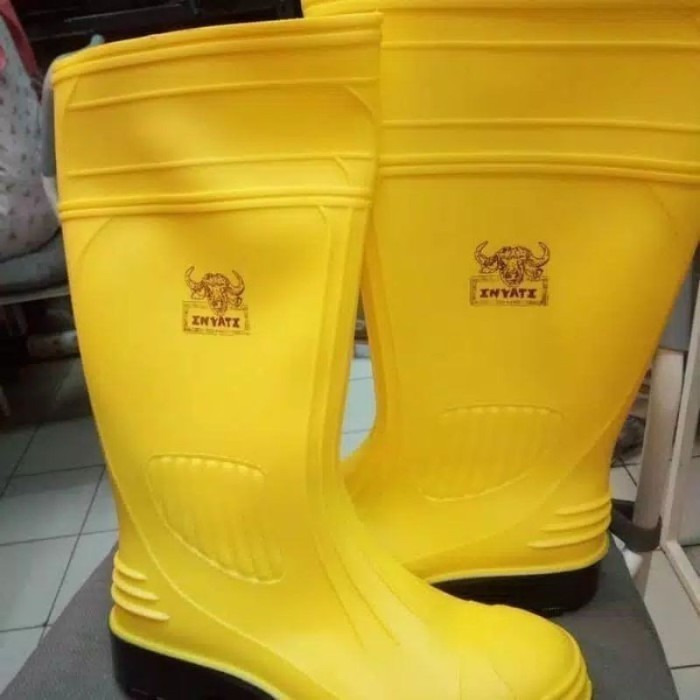Jual [New] Sepatu Safety Boot Wayna Inyati Boot Ujung Besi Model 1278 ...