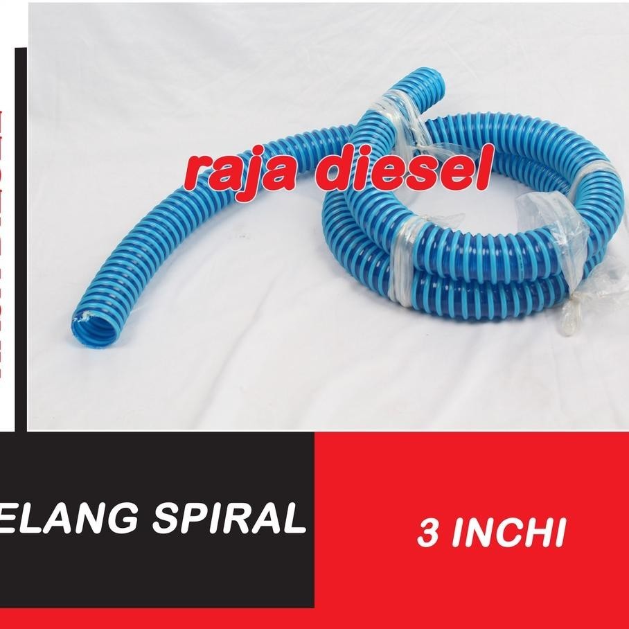 Jual Selang Spiral 3 In Selang Sedot Selang Hisap 3 Inch | Shopee Indonesia