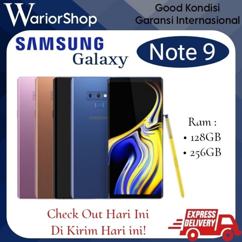 Jual Samsung Galaxy Note 9 Second Mulus Fullset Original 100% | Shopee ...