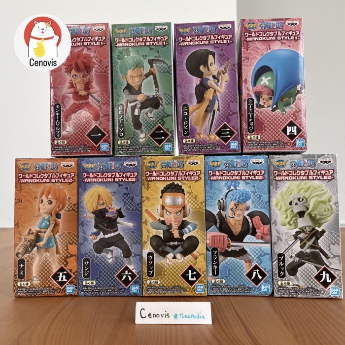 Jual [Original] Wcf Shp Wano Ninja Style Vol 1 2 Set - One Piece ...