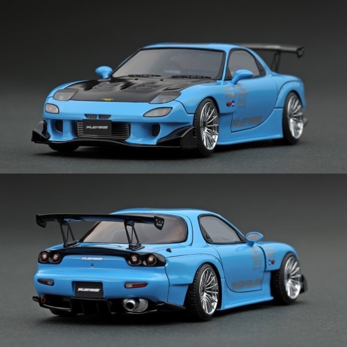 Jual [Original] Ignition Model 1:43 Mazda Rx-7 Fd3S Re Amemiya [Blue] Terbaru | Shopee Indonesia