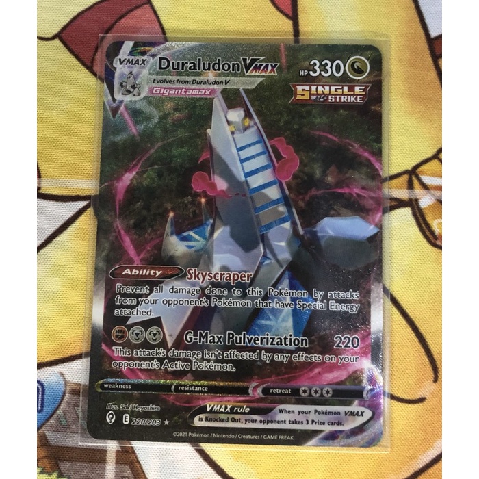 Jual Baru Pokemon Tcg Duraludon Vmax Alternate Art Evolving Skies ...