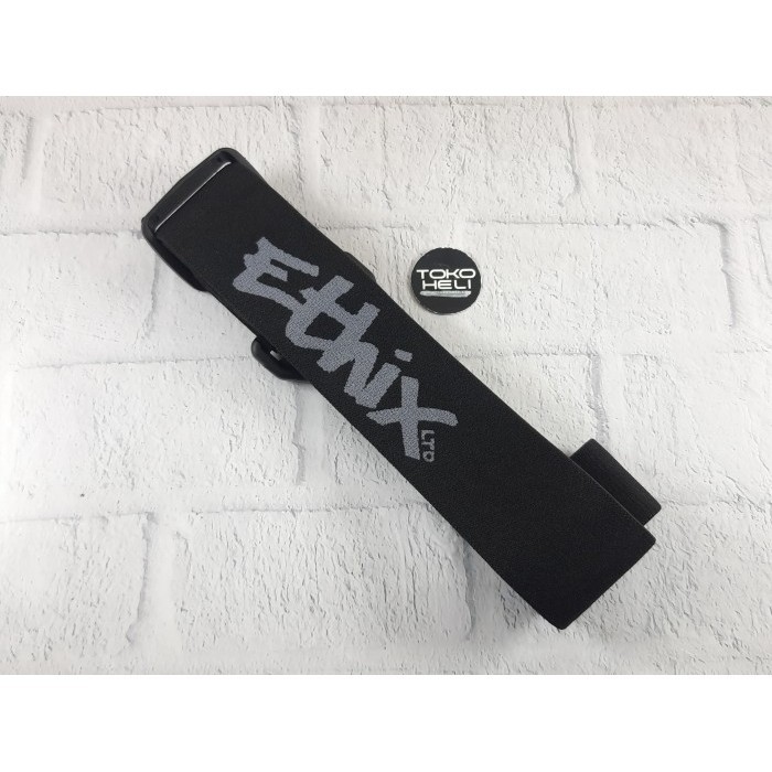 Jual READY ETHIX Goggle Strap HD Black (Grey Logo) DJI Goggles V1 V2 Head Strap | Shopee Indonesia