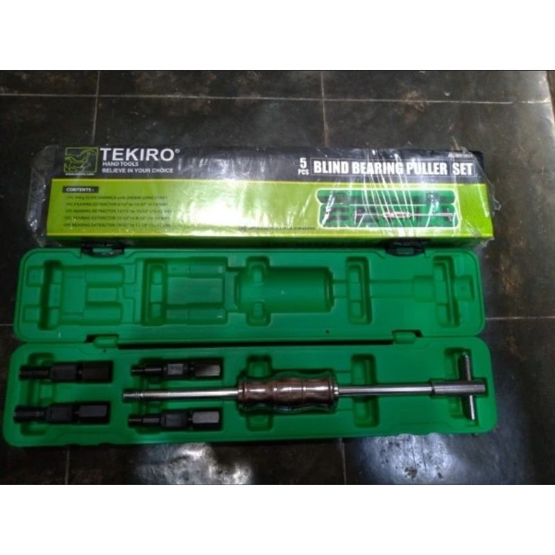 Jual TEKIRO AU-BB1851 BLIND BEARING PULLER SET 5 PCS treker penarik ...