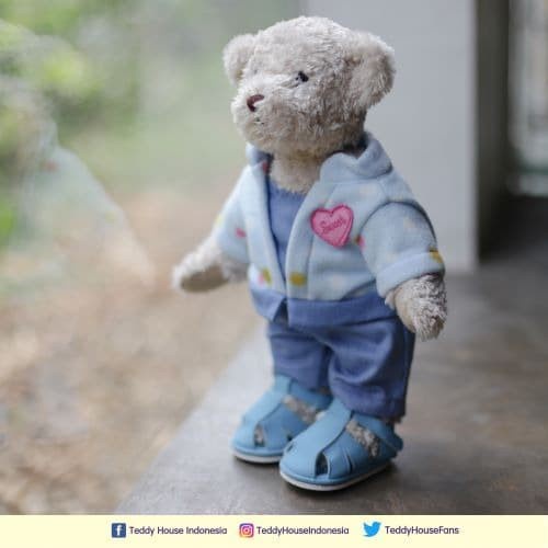 Jual [COD] Teddy House Boneka Teddy Bear Honey Bear 12 Inchi Diskon ...