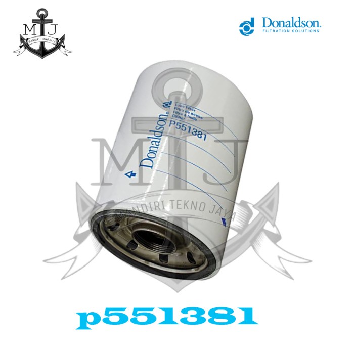 Jual COD Donaldson P551381 Lube Filter Spin-On Full Flow Terbatas ...