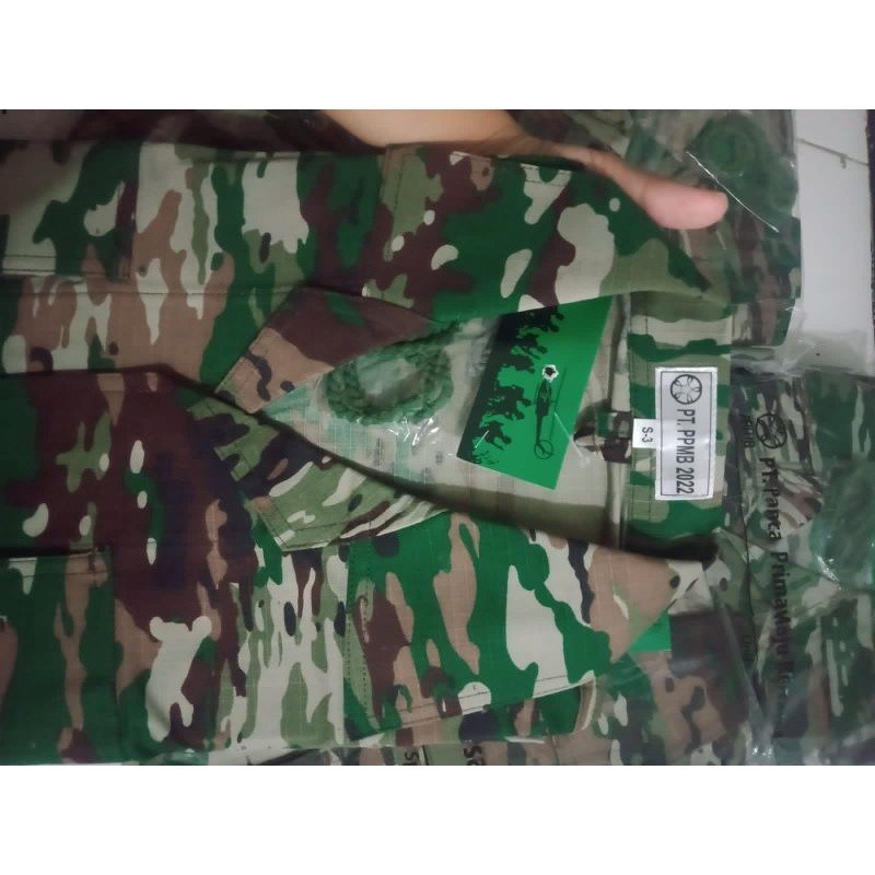 Jual [OUR BEST] SPECIAL PRICE ORI 100%. baju PDL TNI AD Terbaru / PDL NKRI terbaru, PDL Matra ...