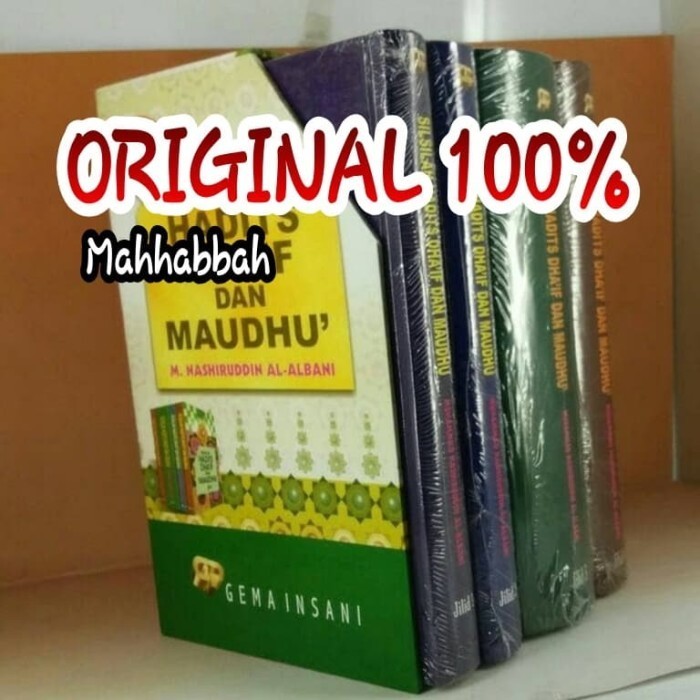 Jual [Baru] Silsilah Hadits Dhaif - Dha'If Lemah Dan Maudhu Palsu ...