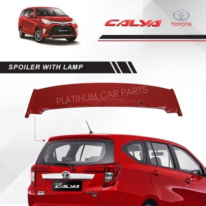 Jual [New Ori] Spoiler Calya / Spoiler Calya Dengan Lampu / Spoiler ...