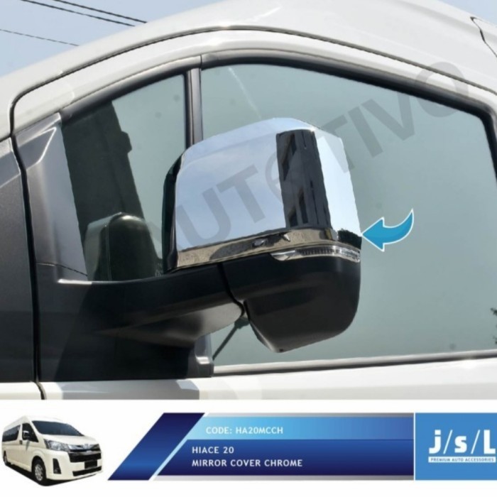 Jual [New] Cover Spion Hiace 2020 Krom Kiri Kanan Jsl Terbaru | Shopee ...