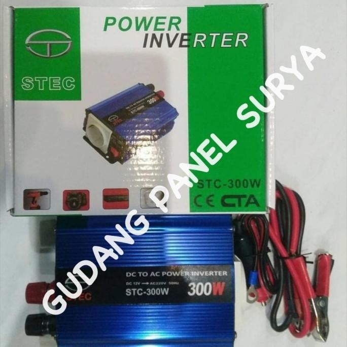 Jual Power Inverter STEC DC to AC 300Watt 12V 300W 300 W | Shopee Indonesia