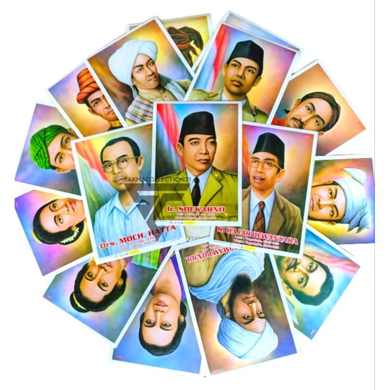 Jual Poster Gambar Pahlawan Jendral Sudirman / Pahlawan Nasional ...