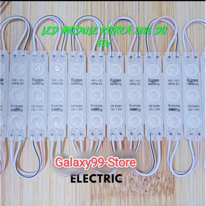 Jual LED module korea 2835 SMD DC 12V IP68 1.5 WATT | Shopee Indonesia