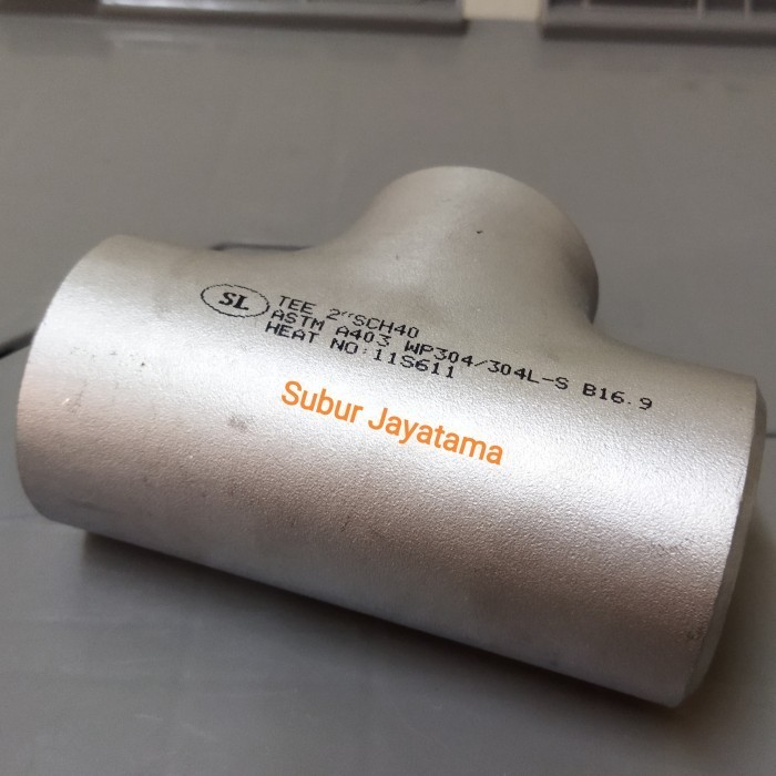 Jual COD Tee Las Sch 40 Stainless 304 2 Inchi Dn 50 Berkualitas ...