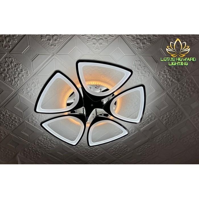Jual LAMPU HIAS PLAFON MODERN LED 3 WARNA MODEL S2605-5L / LAMPU LED ...