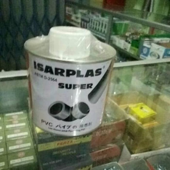 Jual Lem Pipa Isarplas Kaleng 400Grm / Lem Pralon Pvc / Lem Isarplas ...