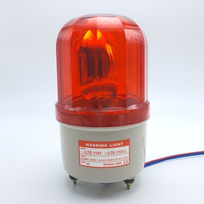 Jual LAMPU ROTARI, LTE-1101 J, ROTARY WARNING LIGHT, 220V AC, 10W ...