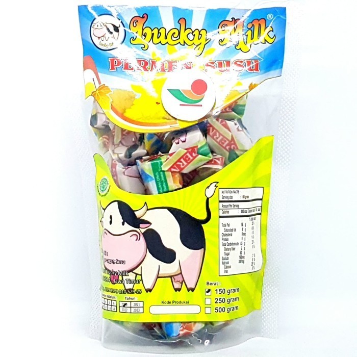 Jual Produk Unggulan] LUCKY MILK PERMEN SUSU 150gr MIRIP WHITE RABBIT ...