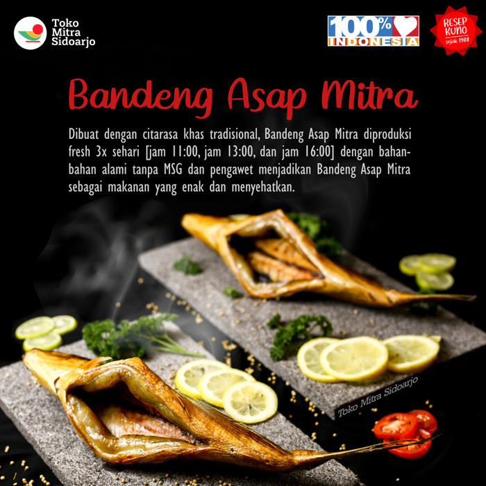 Jual :::::::] MITRA BANDENG ASAP OLEH OLEH KHAS SIDOARJO | Shopee Indonesia