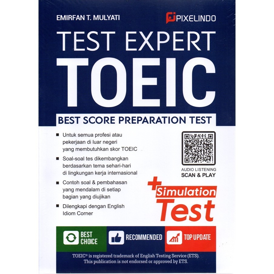 Jual Test Expert Toeic Best Score Preparation Test | Shopee Indonesia