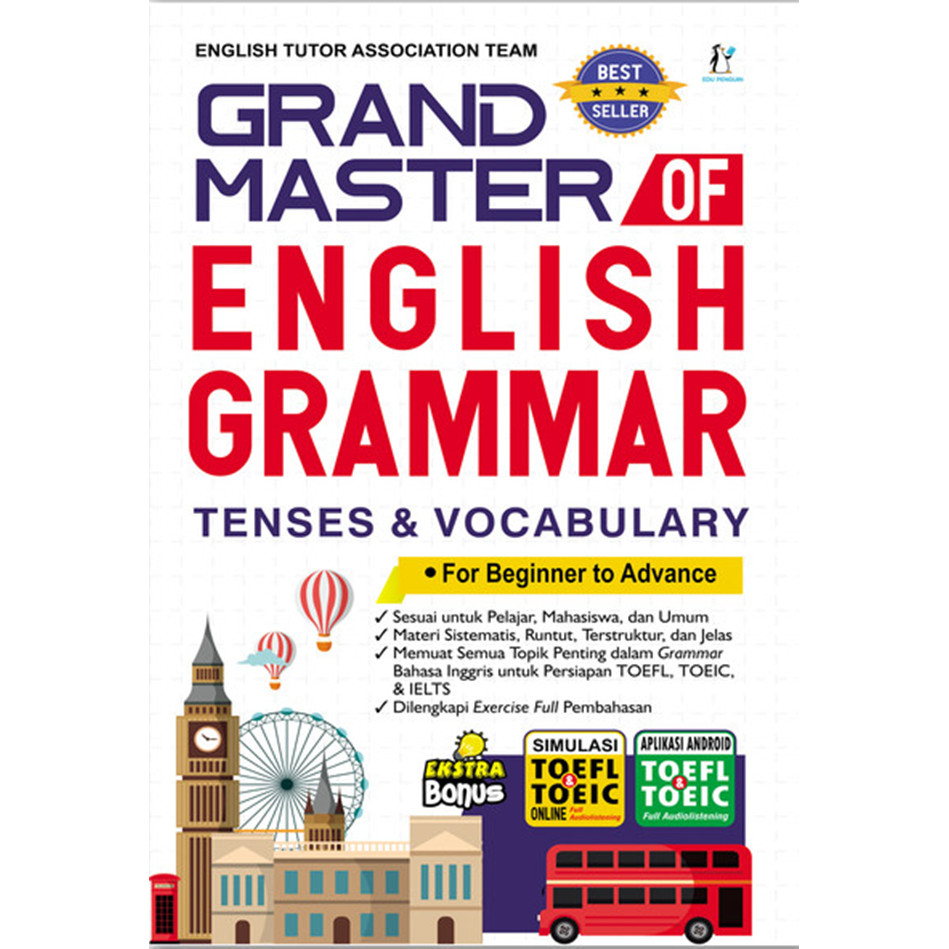 Jual Grand Master Of English Grammar Tenses & Vocabulary | Shopee Indonesia