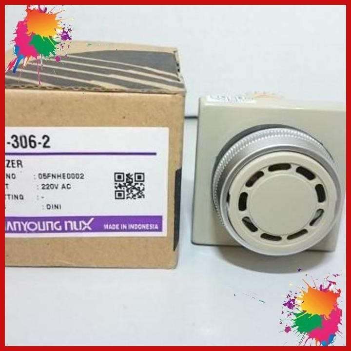 Jual hanyoung, hy-306-2, buzzer 220v (220 volt) [cdj] | Shopee Indonesia