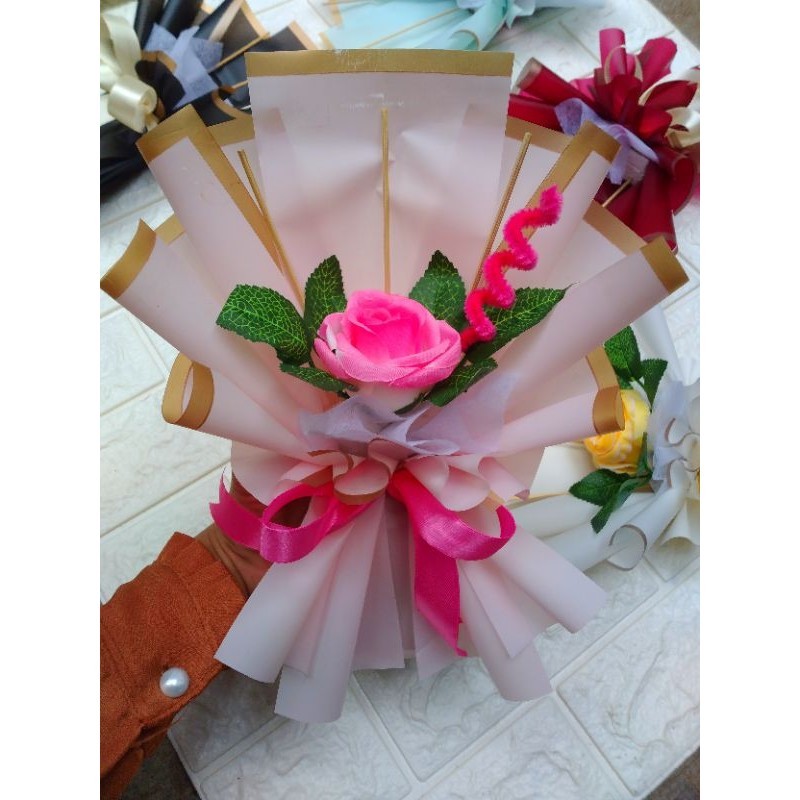 Jual Buket bunga kosongan|kerangka buket|buket gemoy | Shopee Indonesia