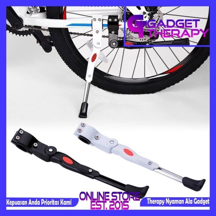 Jual Standar Sepeda Adjustable Aluminium Mtb Gunung Standart Parkir ...