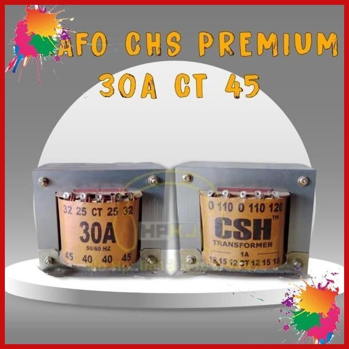 Jual trafo transformer csh 30a ct 30 ampere 30ah 45v 45 volt murni (kwj ...