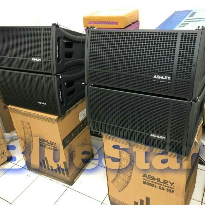 Jual SPEAKER LINE ARRAY ASHLEY SA10P ORIGINAL 10 INCH PASSIVE | Shopee ...