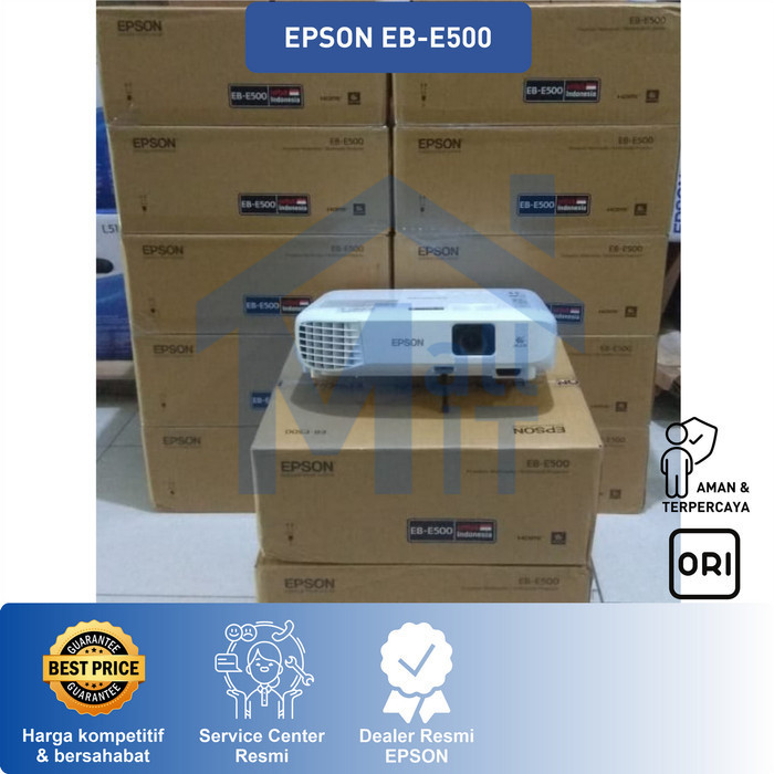 Jual PROYEKTOR EPSON EB-E500 EBE500 EB E500 PENGANTI EB-S400 PACKING ...