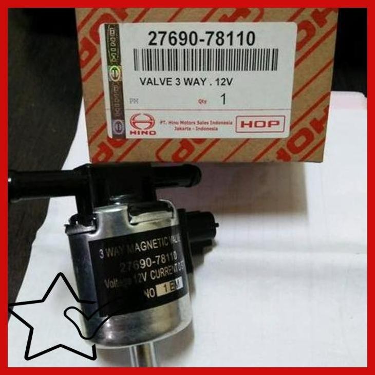 Jual [MMP] magnetic valve valve 3 way brake valve assy ht130 Hino ...