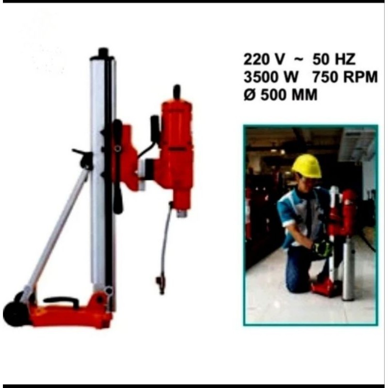 Jual Mesin bor coring aspal beton 20 inch wipro / mesin coring 500mm ...