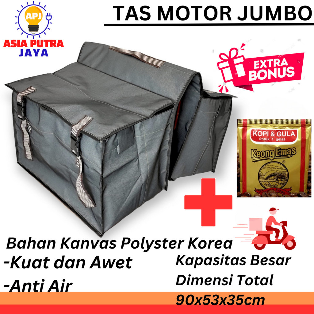 Jual TAS MOTOR TAS OBROK RONJOT MOTOR TAS BRONJONG TAS KANDEK TAS POS ...