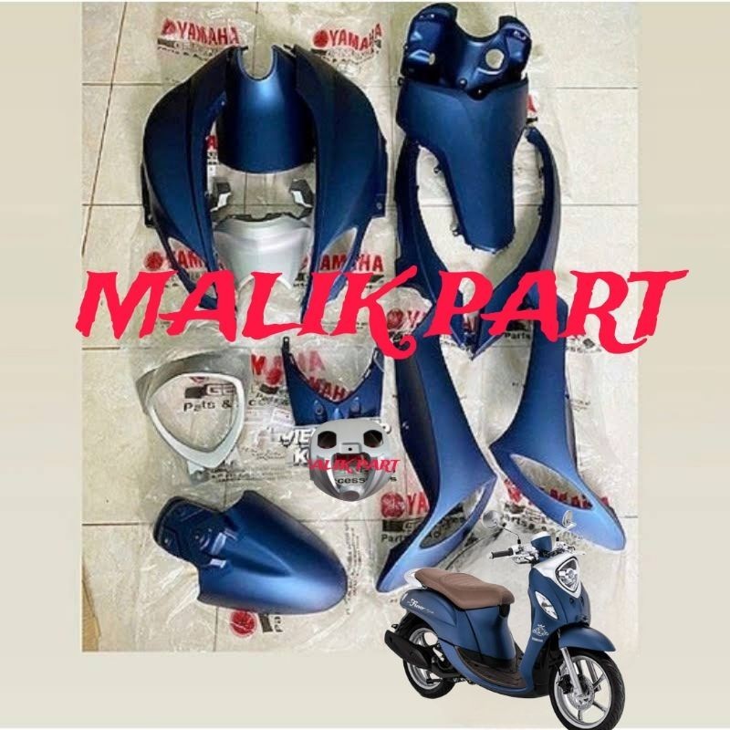Jual PAKET FULL BODY HALUS 14 PCS FINO GRANDE 125 PART ORIGINAL YAMAHA ...