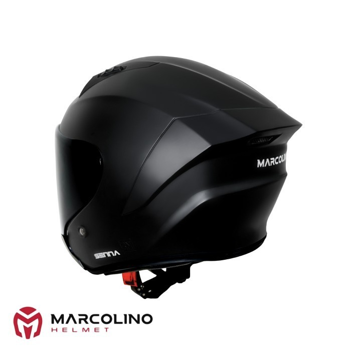 Jual Helm - Helm Marcolino Senna Edition Black Doff Sni Smoke Visor ...