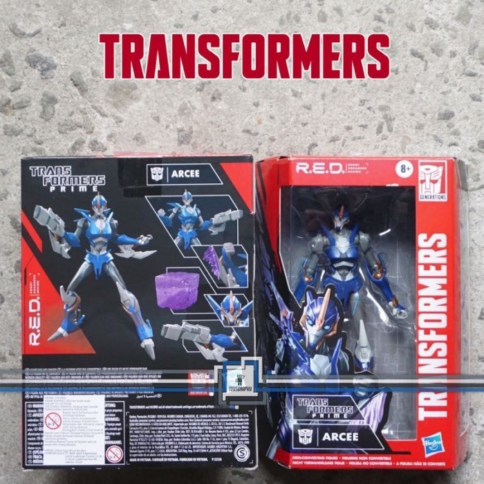 Jual Transformers PRIME R.E.D ARCEE RED Full Artikulasi | Shopee Indonesia