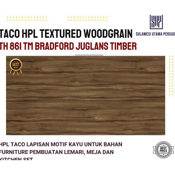 Jual @#@#@#] HPL TACO MOTIF KAYU TEKSTUR TH 861 TM | Shopee Indonesia