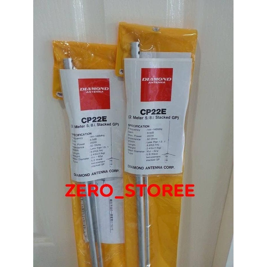 Jual DIAMOND CP22E ANTENA BASE VHF ORI ANTENNA GEDUNG RADIO RIG CP22E 22E | Shopee Indonesia
