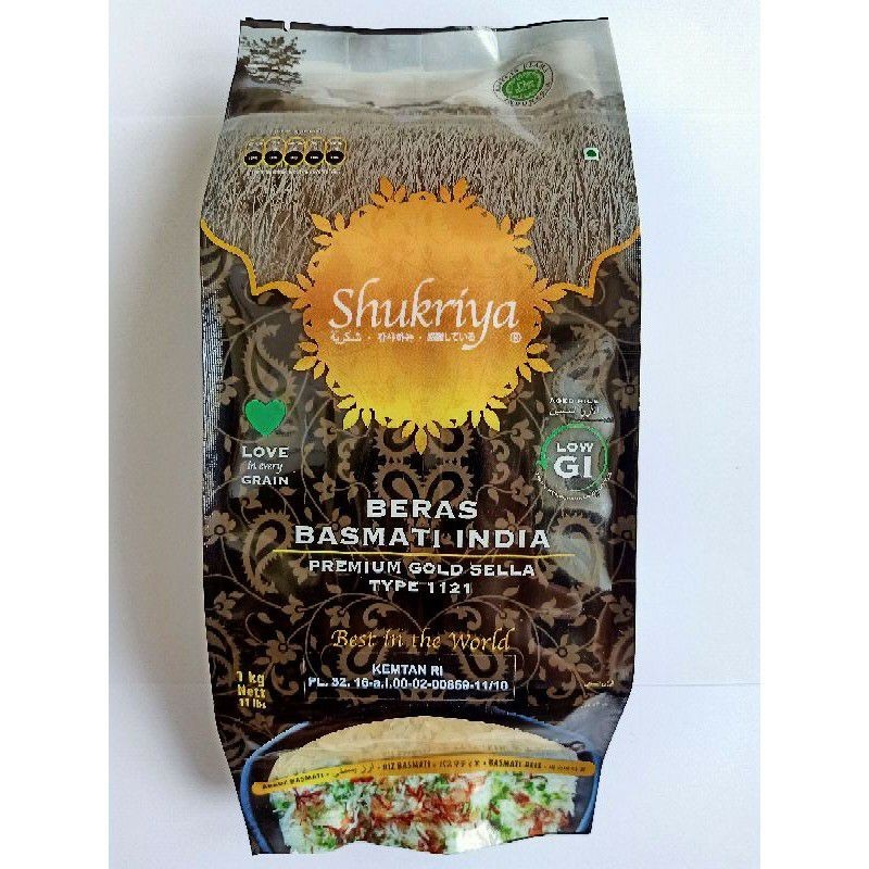 Jual Shukriya beras basmati India 1kg | Shopee Indonesia