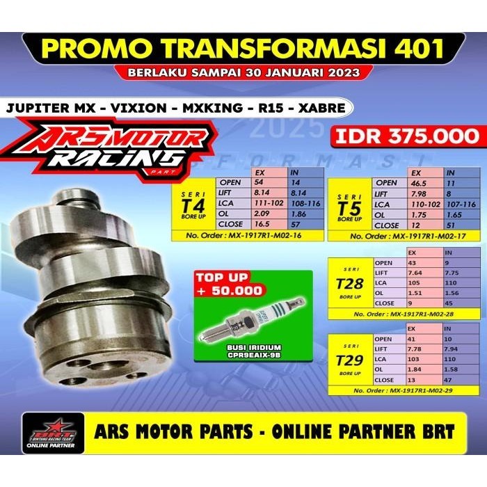 Jual Noken As Brt T2 - T29 Jupiter Mx . Mx King . Nvl . Nva . Vixion Old . | Shopee Indonesia